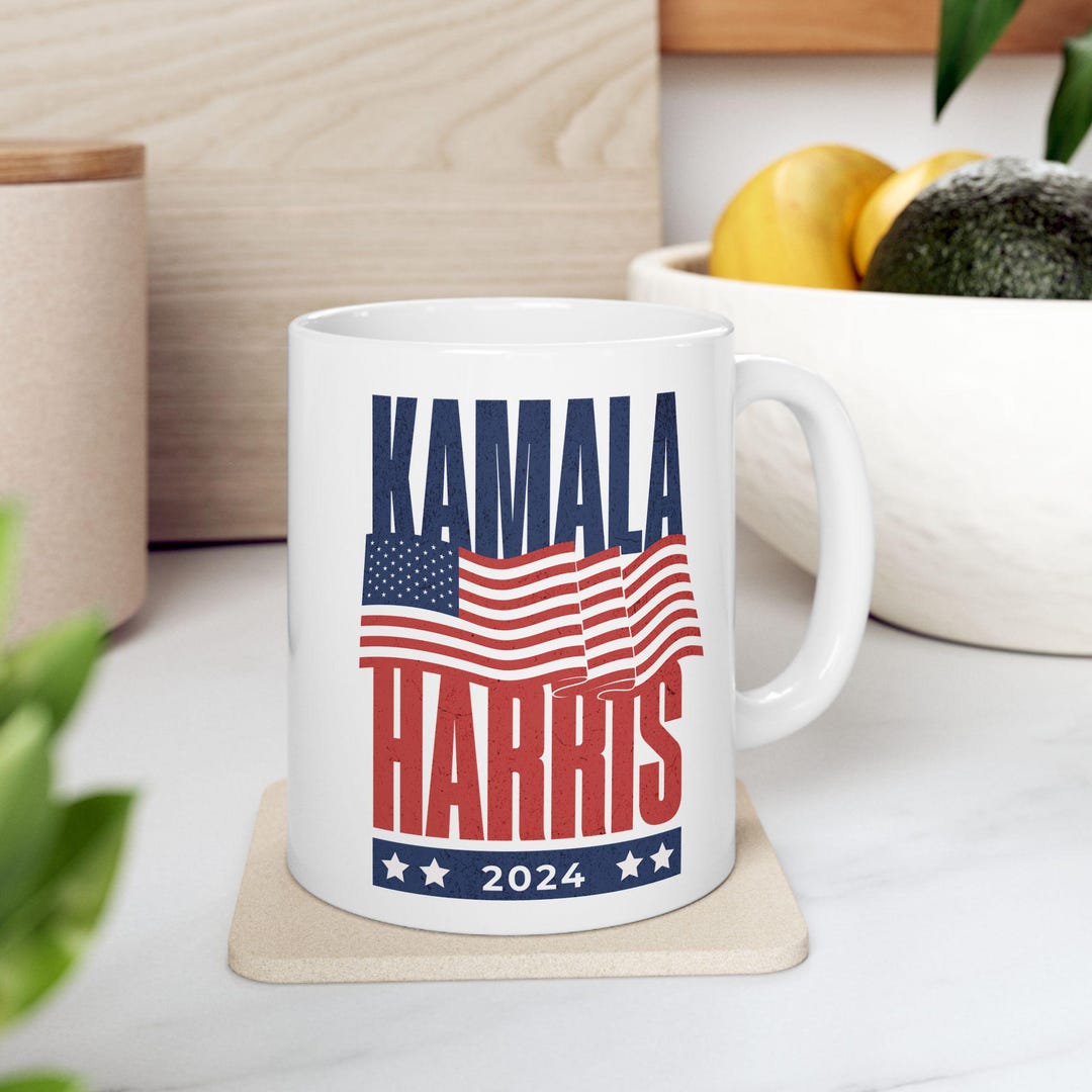 Kamala Harris for President 2024 Coffee Mug, Kamala Harris Coffee Mug ...