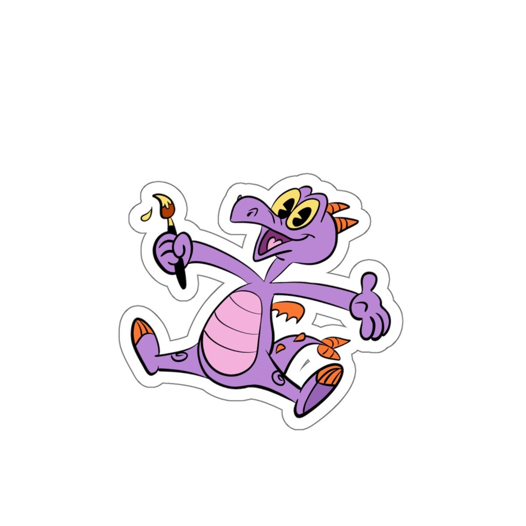Figment Sticker, Epcot Figment Sticker, Epcot Kiss-cut Stickers - Etsy