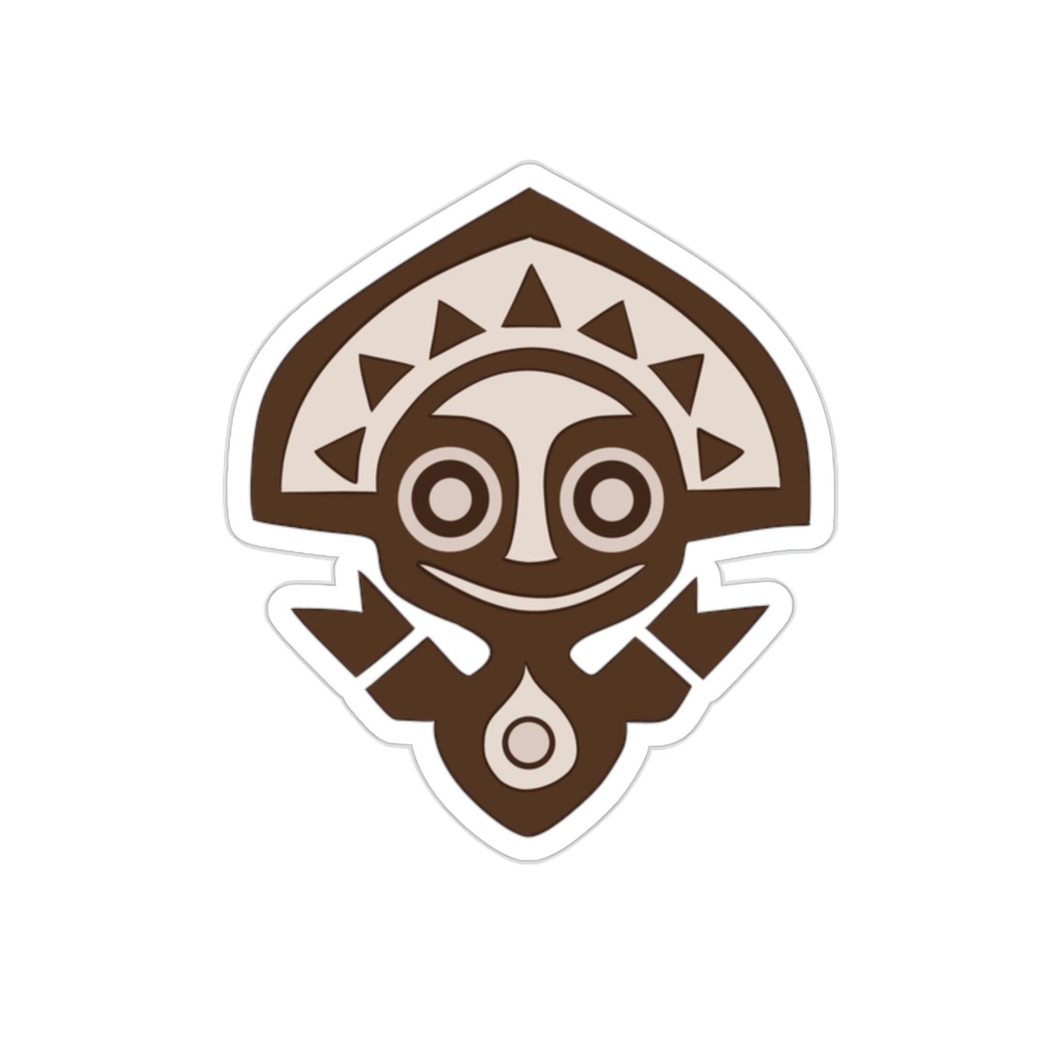 Polynesian Resort Tikiman Sticker, Polynesian Tiki Sticker, Polynesian ...