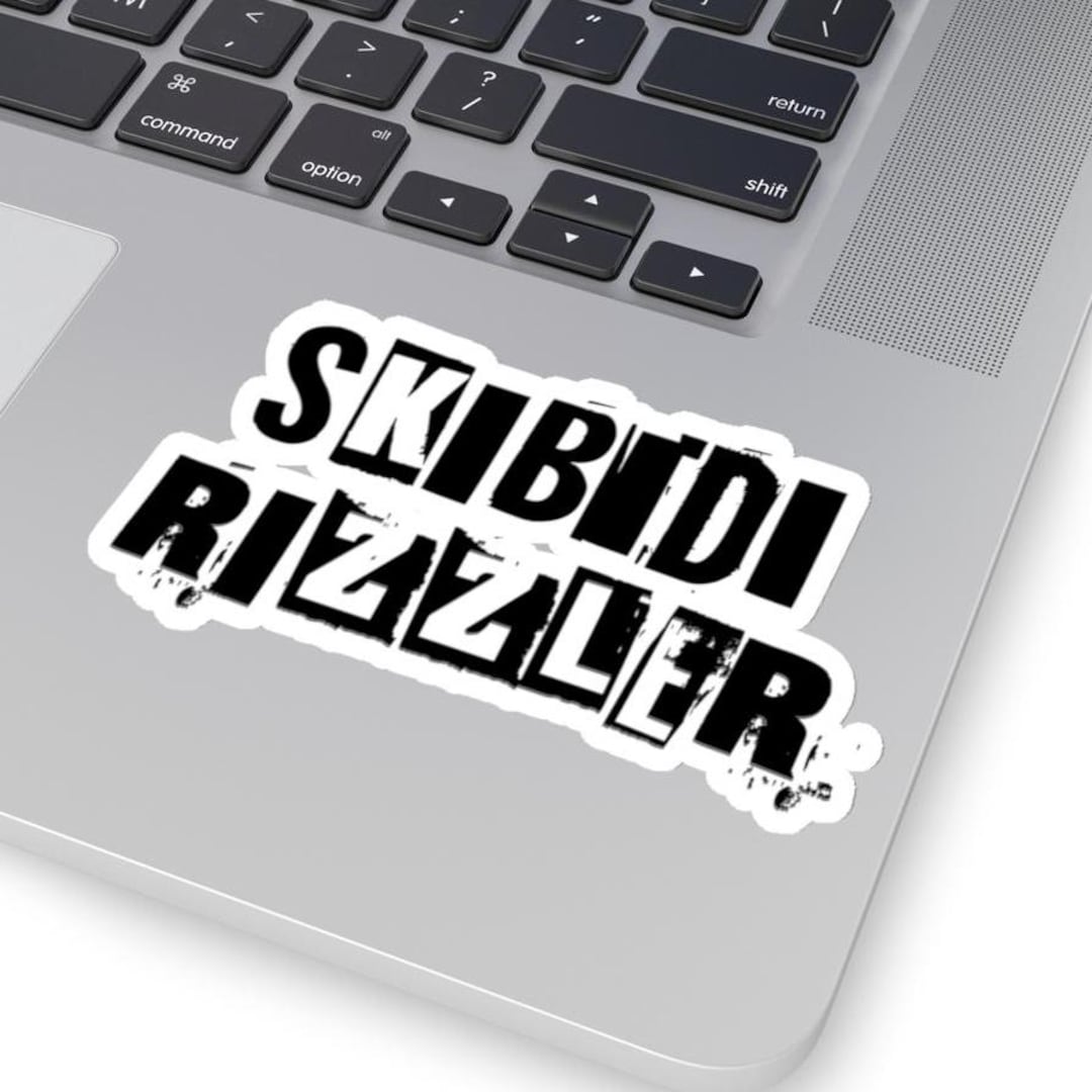 Skibidi Rizzler Sticker, Rizzler, Skibidi, Teen Slang Sticker, Middle ...
