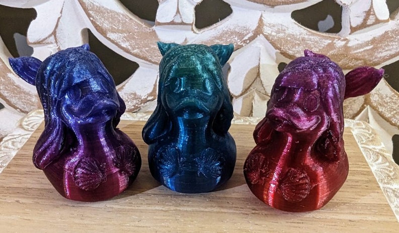 3D Printed Mermaid Ducks Cruise / Jeep / Mini Cooper - Etsy