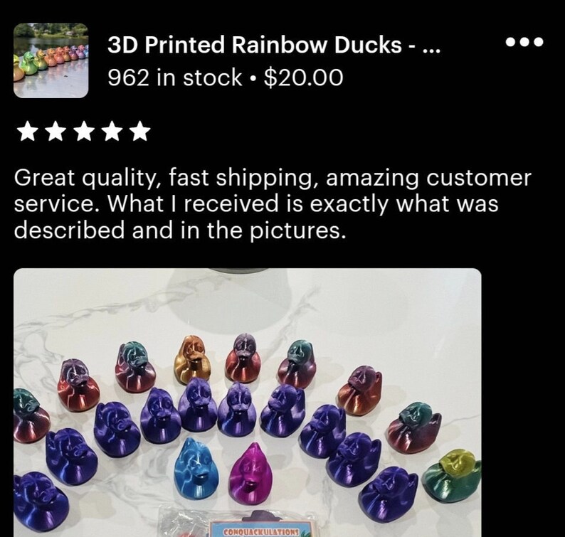 3D Printed Ducks Jeep / Mini Cooper Ducks - Etsy