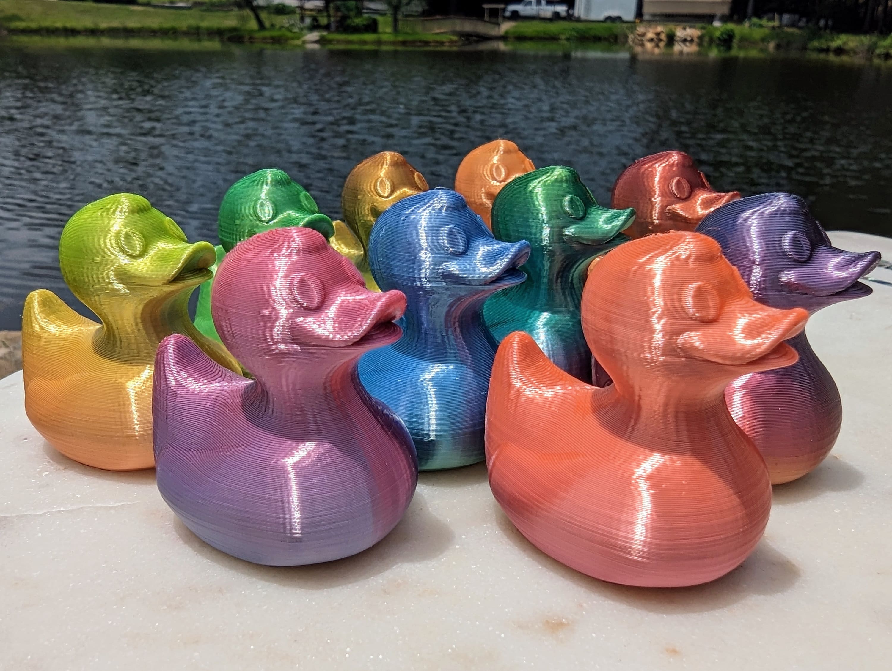 3D Printed Ducks Cruise Ducks - Etsy