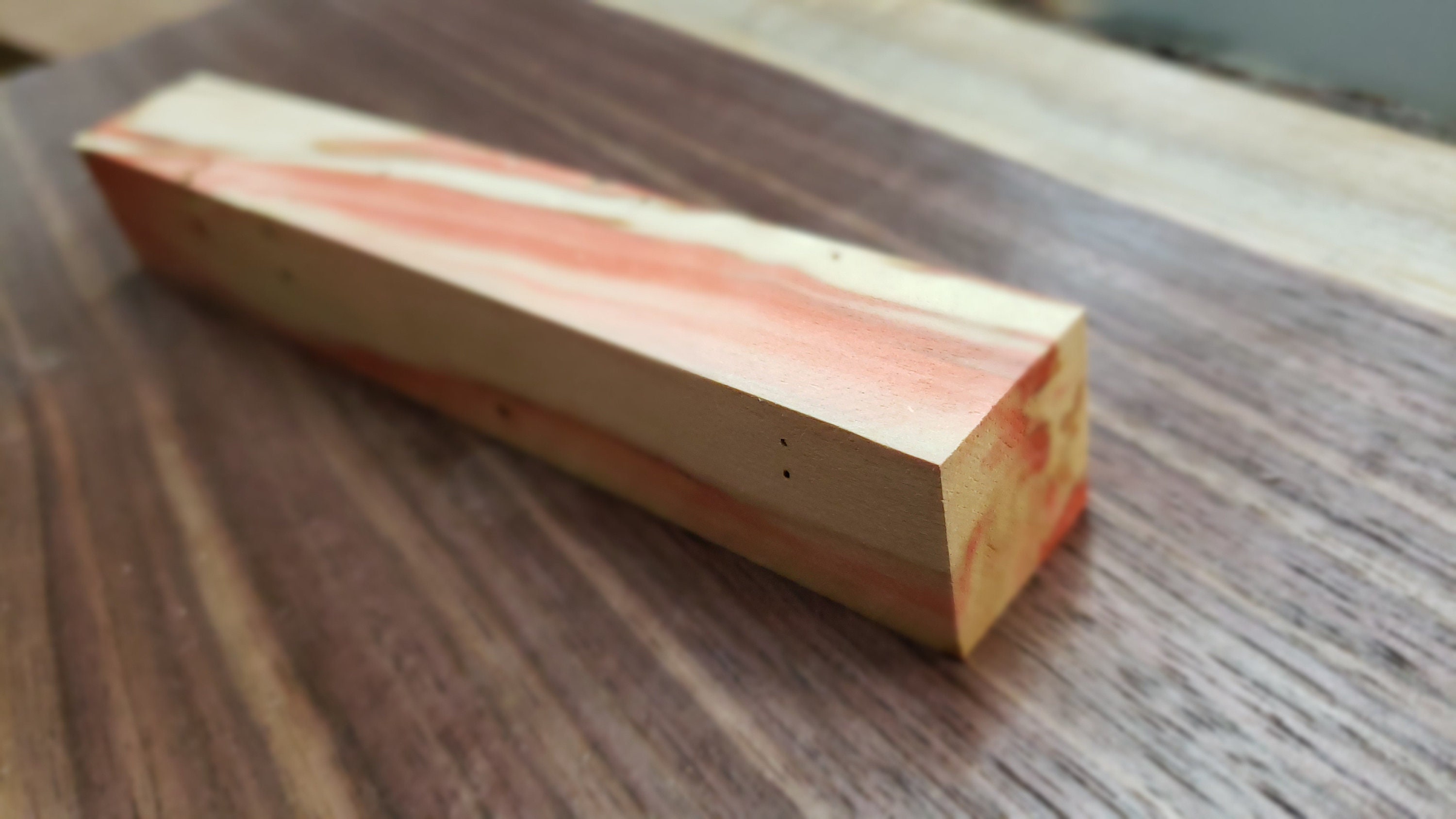 Flaming Box Elder / Pen Blank / Turning Blank - Etsy