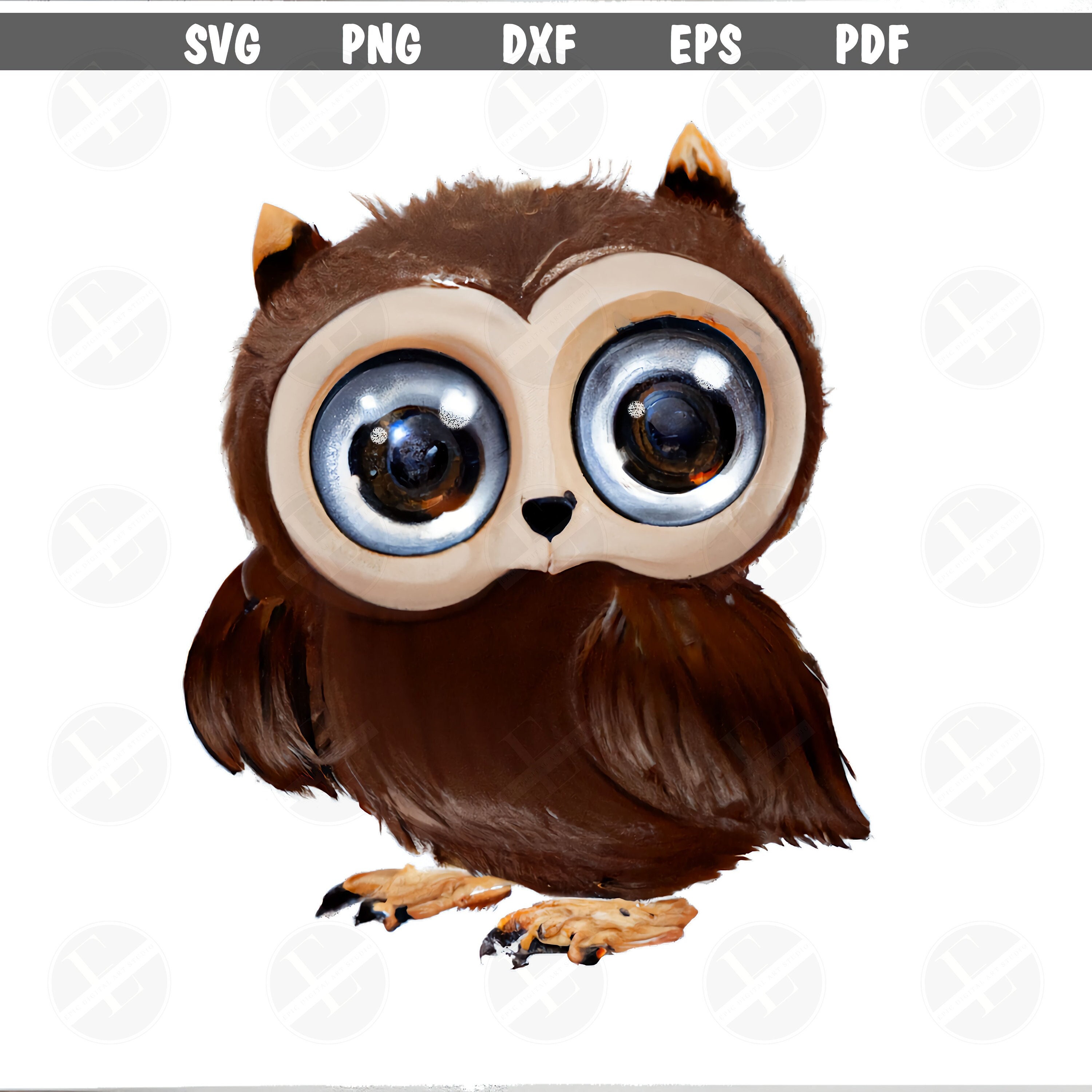 Animated Baby Owl