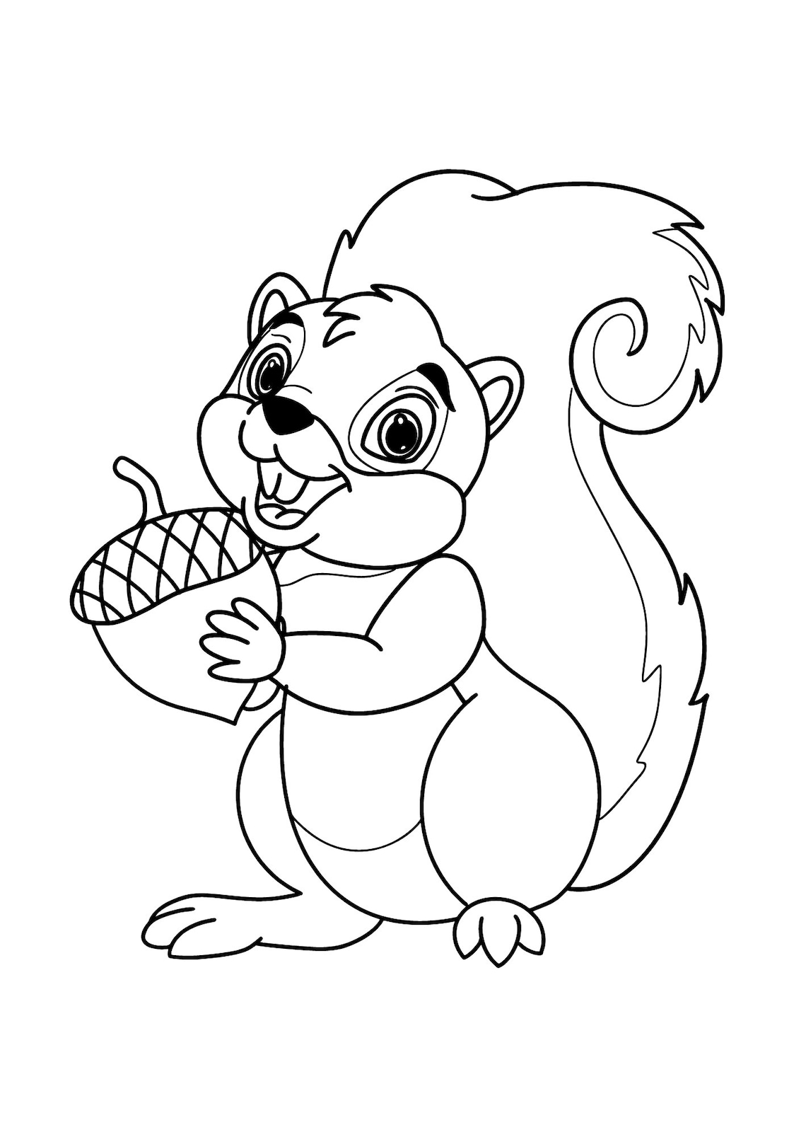 10 Animals Coloring Pages for Kids, Animal Coloring A4 Sheets ...