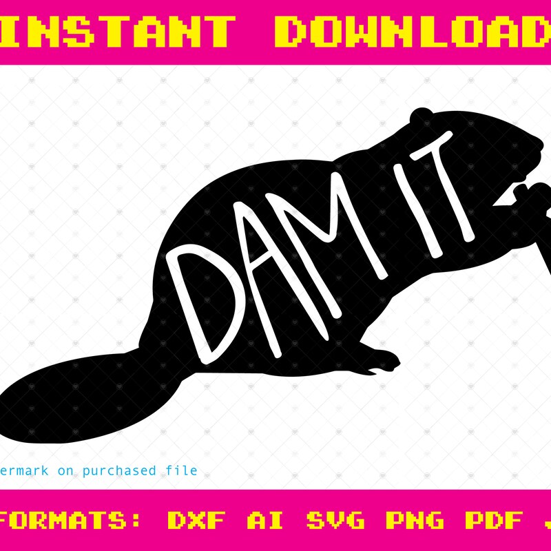 Beaver Dam Svg - Etsy
