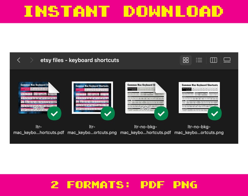 Apple Mac Keyboard Shortcuts Cheat Sheet for Macbook, Imac - Pdf and ...