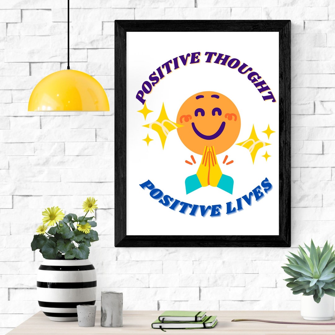 Creative Self-love Positive Affirmation Printable Wall Art, Mindfulness ...