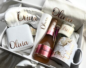 Bridesmaid Proposal Box, Luxury Personalised Gift Hamper, Magnetic Box ...