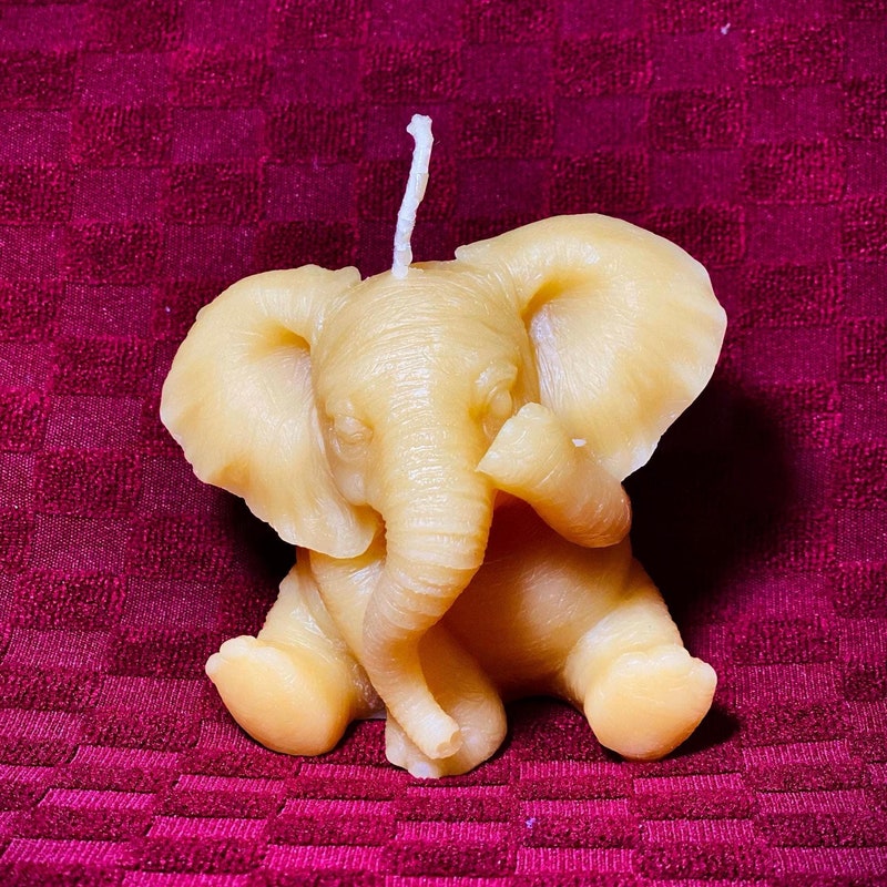 Elephant Candle - Etsy