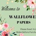 Easter Bunny Seamless Digital Papers, Eggs & Flowers Scrapbook Paper ...