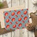 Back to School Teacher Seamless Digital Papers 1, Apples & Pens, Blue ...