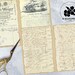 Vintage Ledgers & Invoices Junk Journal Pages, Old Receipts Junk ...