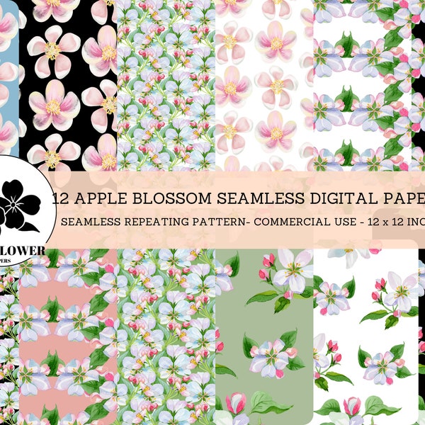 Apple Blossom Print - Etsy