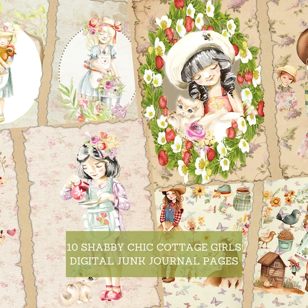 Cottage Chic Paper - Etsy