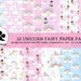 Teddy Bear Nursery Seamless Digital Papers, Pink Baby Girl & Rainbows ...
