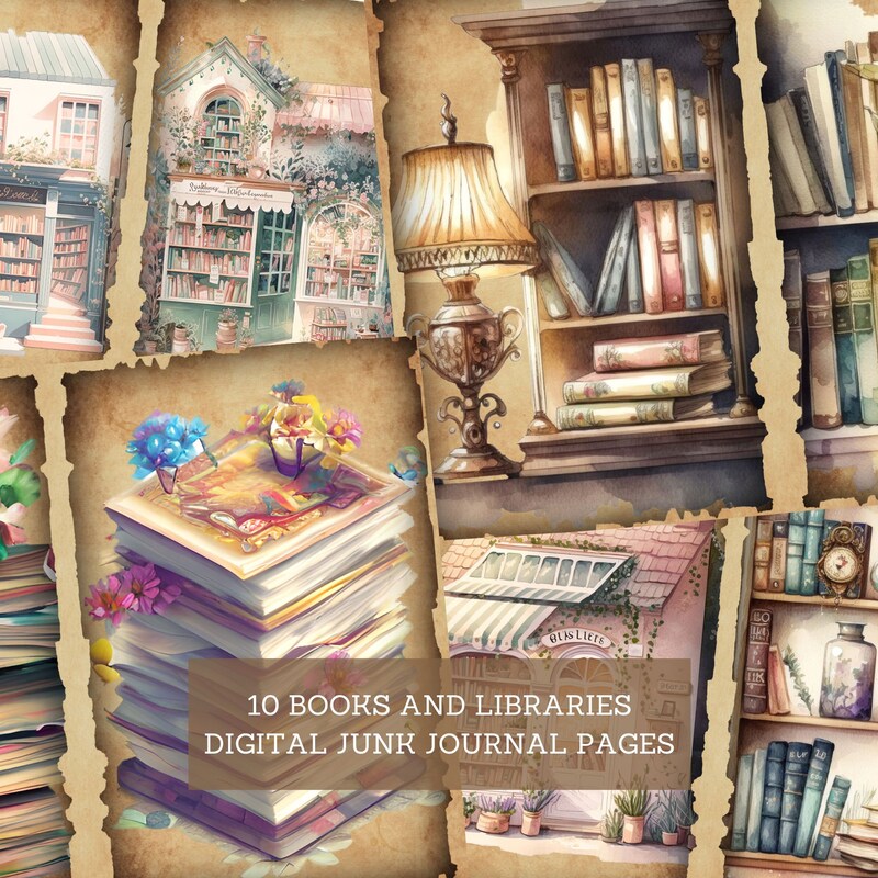 Junk Books - Etsy