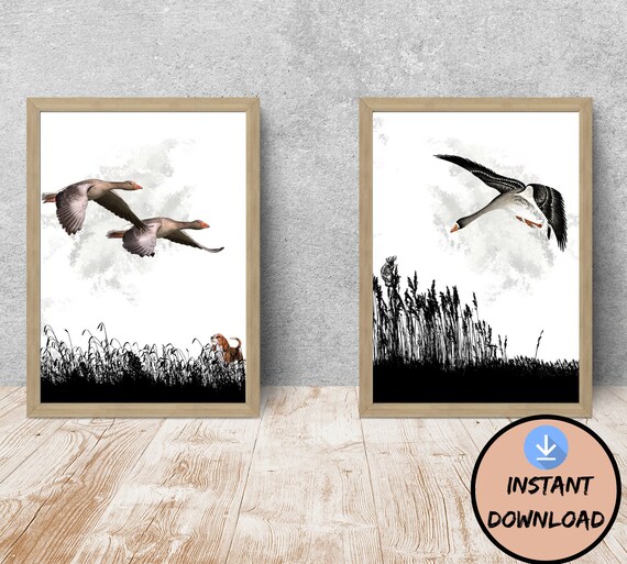 Goose Hunting Paintings
