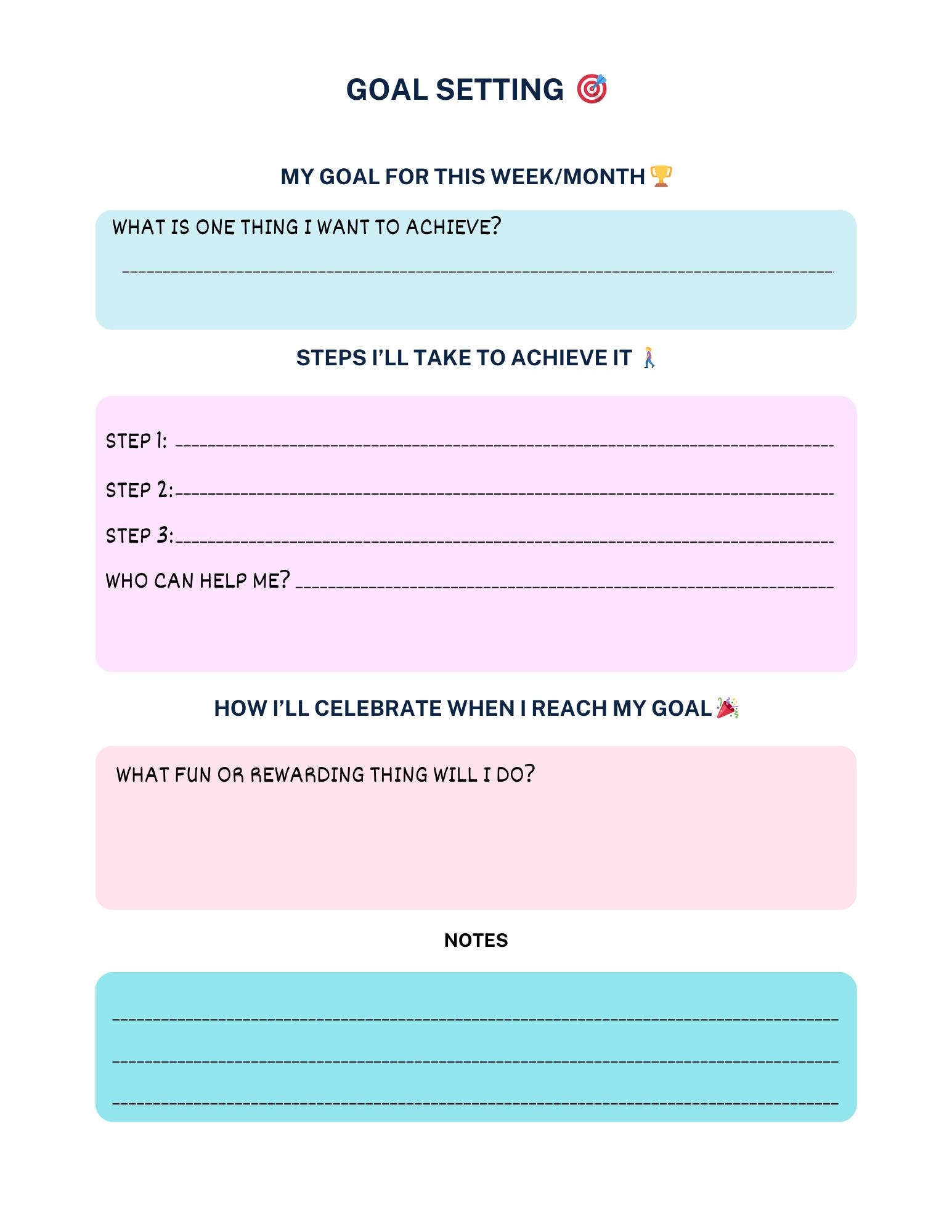 Growth Mindset Journal for Kids | Daily Positive Affirmations ...