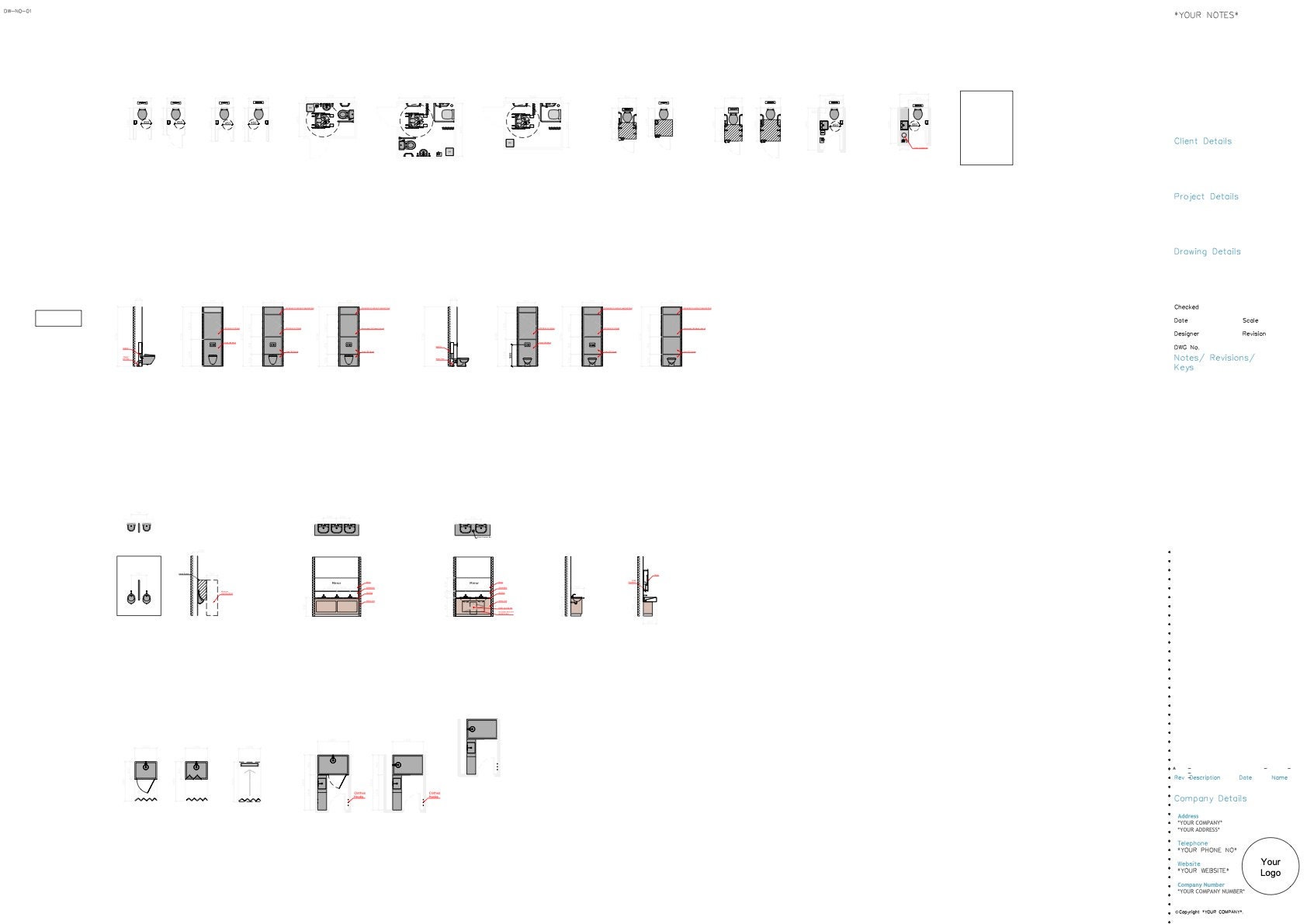 Full Autocad Blocks Set DWG 2D for Professional Interior Designers ...