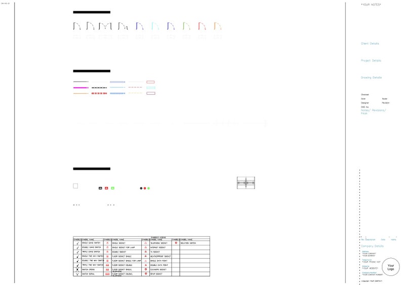 Autocad Furniture Blocks 2D: Interior Design Set Worplace (metric ...