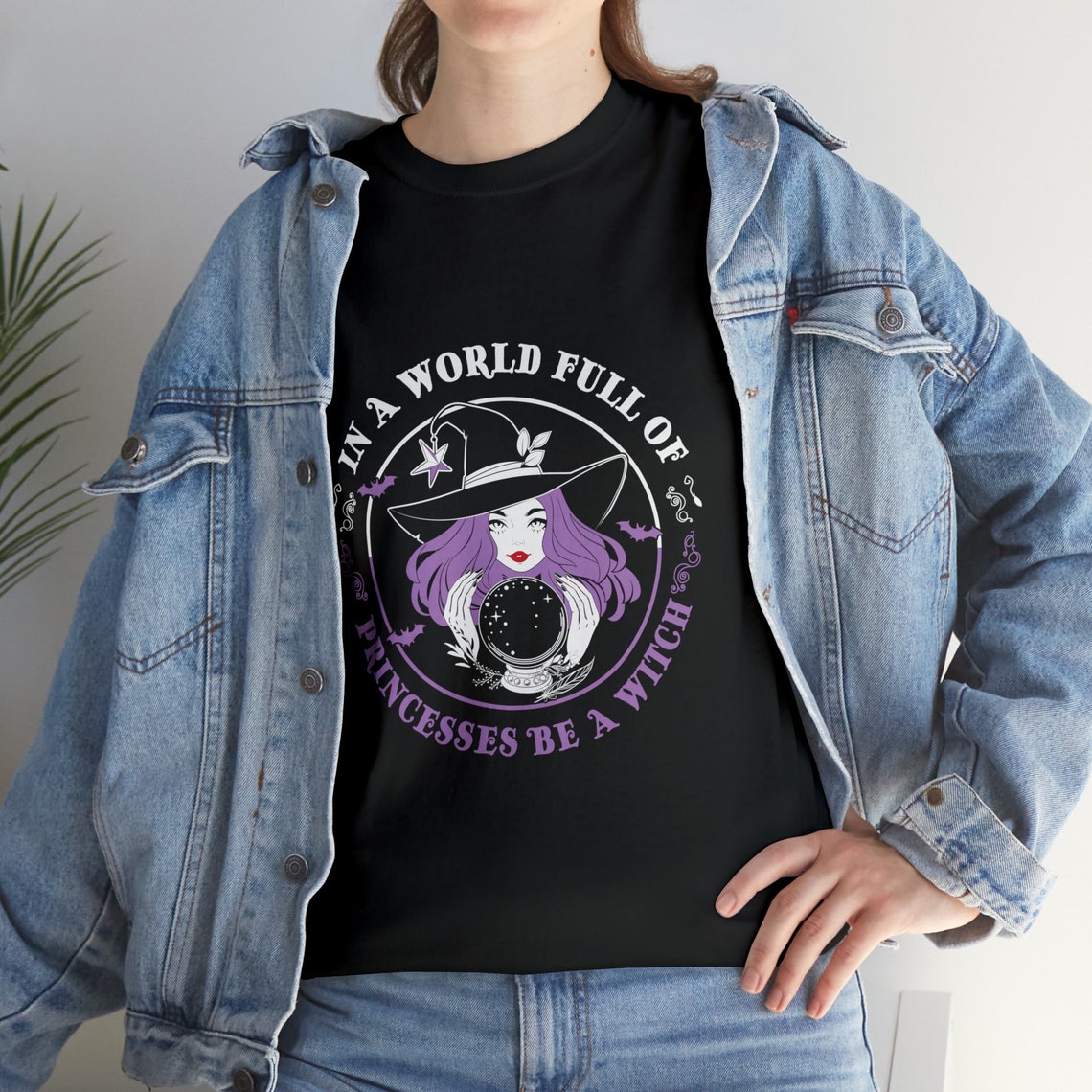 In a World Full of - Princesses - Be a Witch - Pagan Graphics - Witch ...