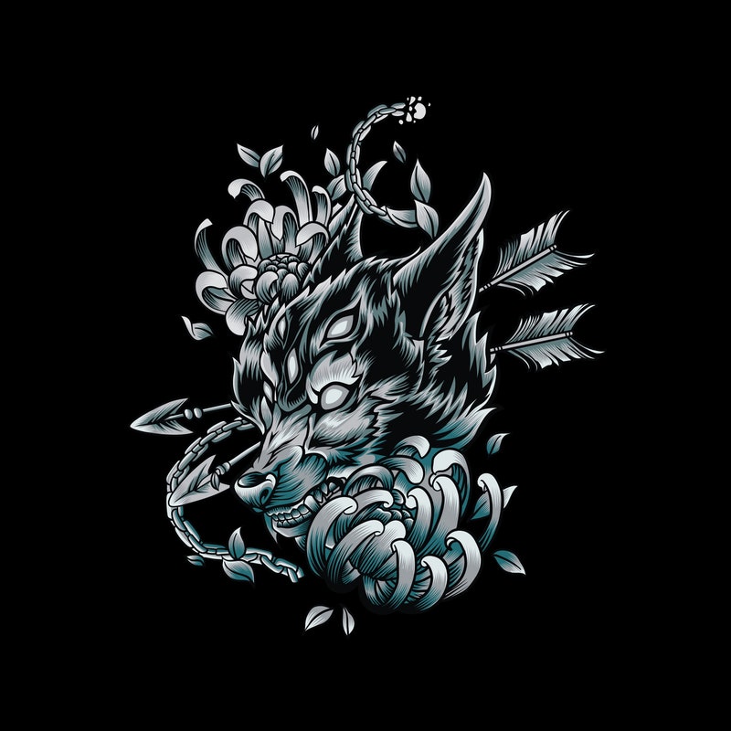 Fenrir Tattoo - Etsy