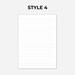 Printable Note Page, Lined Notes Template, Note Taking, Writing Paper ...