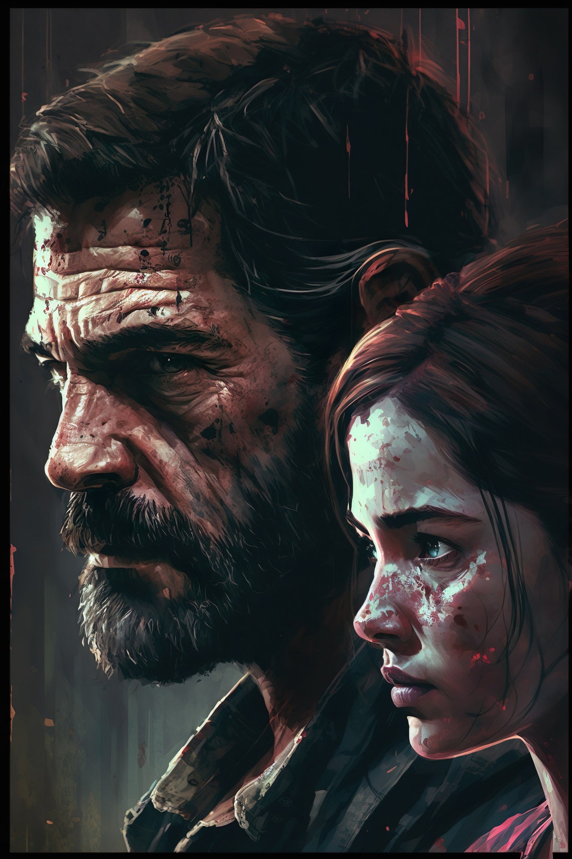 The Last of Us Poster the Last of Us Ellie Joe Miller - Etsy