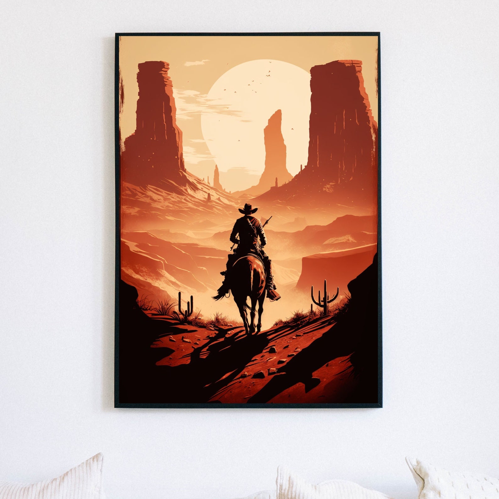 Red Dead Redemption Arthur Morgan Red Dead Far West Wild - Etsy