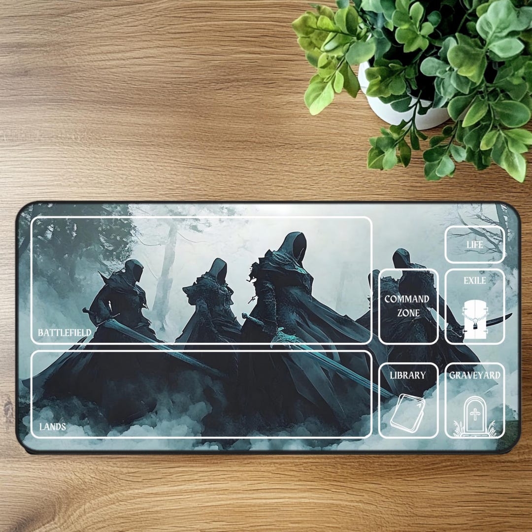 MTG Playmat, MTG Playmat With Zones, Custom Playmat for MTG, Magic the ...