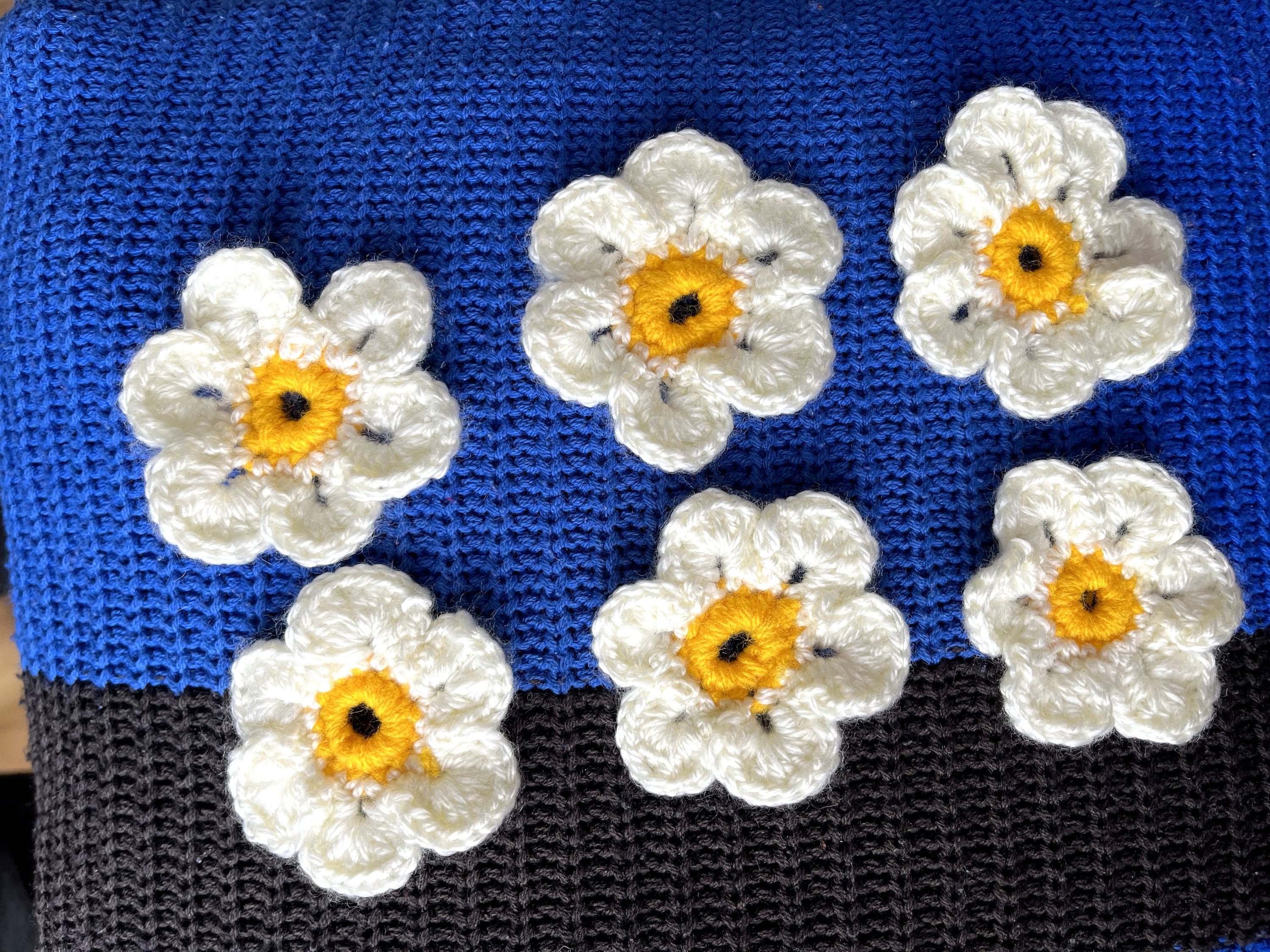Crochet Daisy Flower Instant Download of PDF Tutorial With Photos and ...
