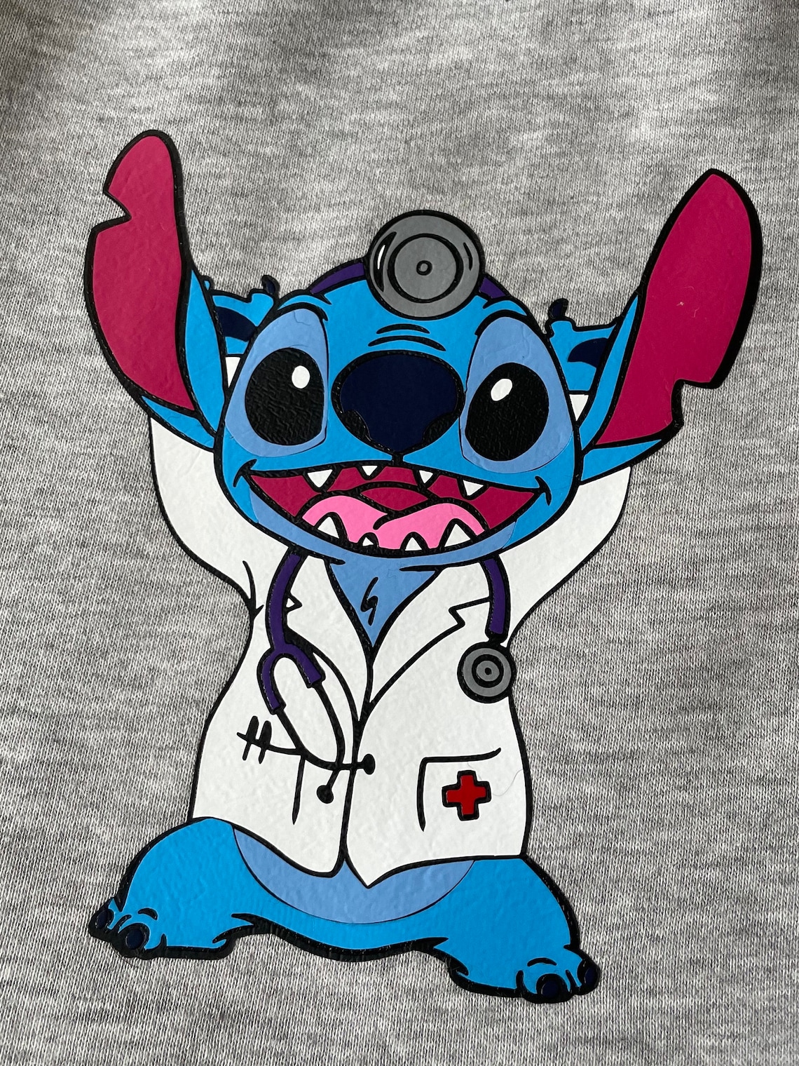 Doctor Stitch. Lilo and Stitch Svg. Png, Layered, and Black and White ...