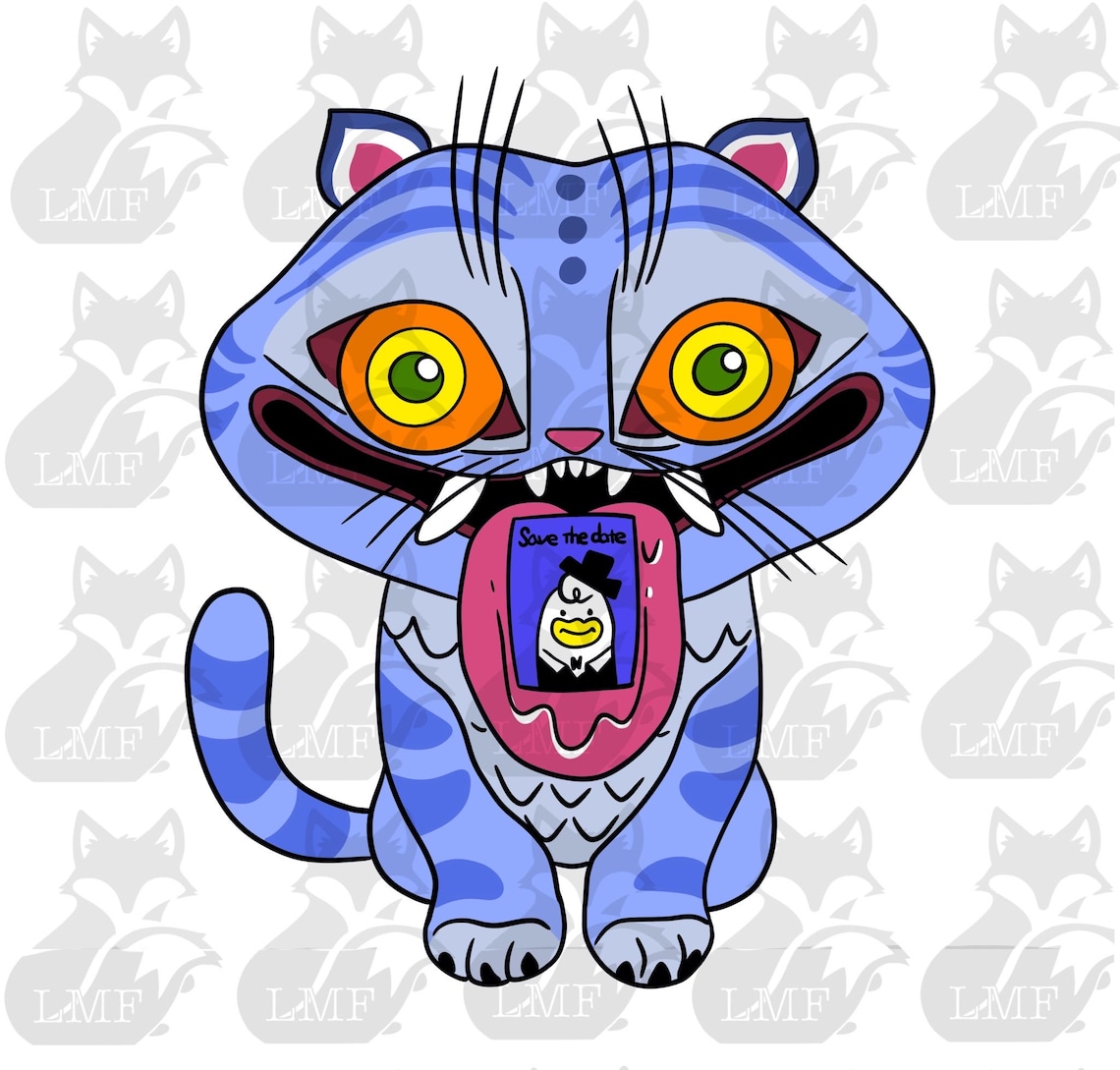 K-pop Demon Hunters Cat Svg Huntrix. Demon Cat Png, Layered, and Black ...