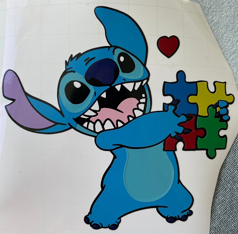 Stitch Autism Svg. Lilo and Stitch Svg. Autism Awareness, Autism ...
