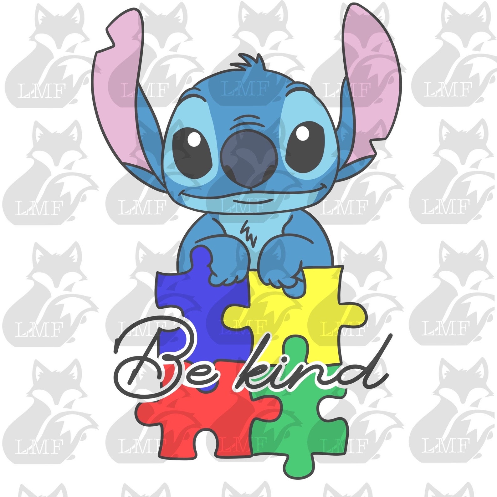 Stitch Autism Svg. Lilo and Stitch Svg. Autism Awareness, Autism ...