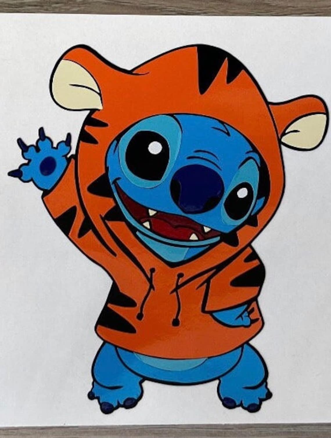 Stitch SVG. Stitch Dressed Like Tigger Svg. Lilo and Stitch Svg. Png ...