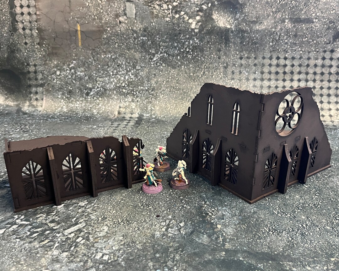 Warhammer MDF Terrain, Full Table Set Up - Etsy