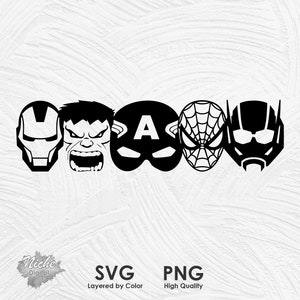 Superheroes Friends Shirt Design Svg, Png, Avengers Family Vacation Svg ...