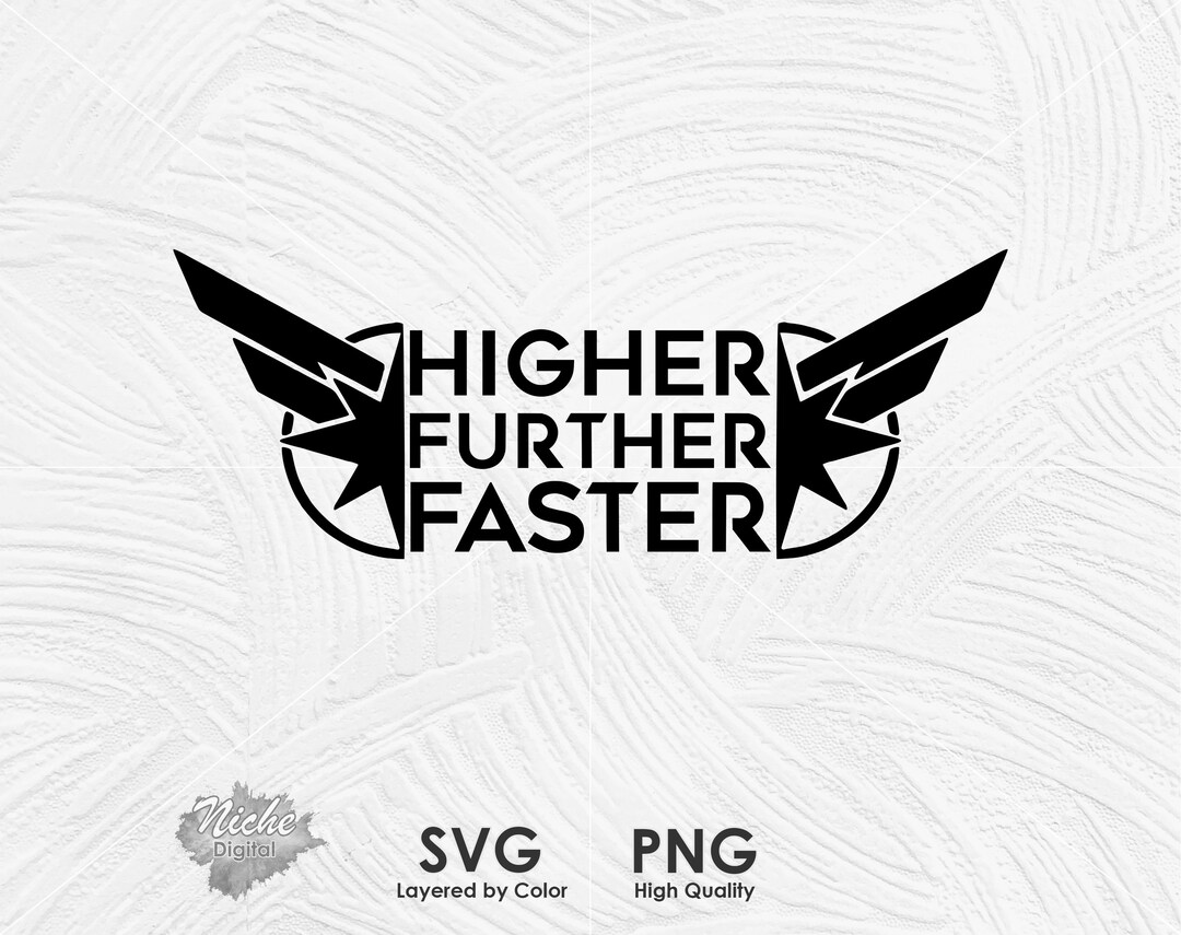 Avengers Higher Furtherr Faster SVG, PNG, Cricut, Avengers Heroes Svg ...