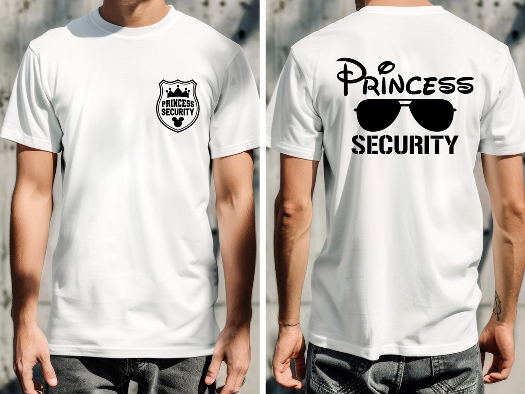 Princess Security Design Svg Png, Cricut, Boyfriend Gift Shirt Svg, Dad ...