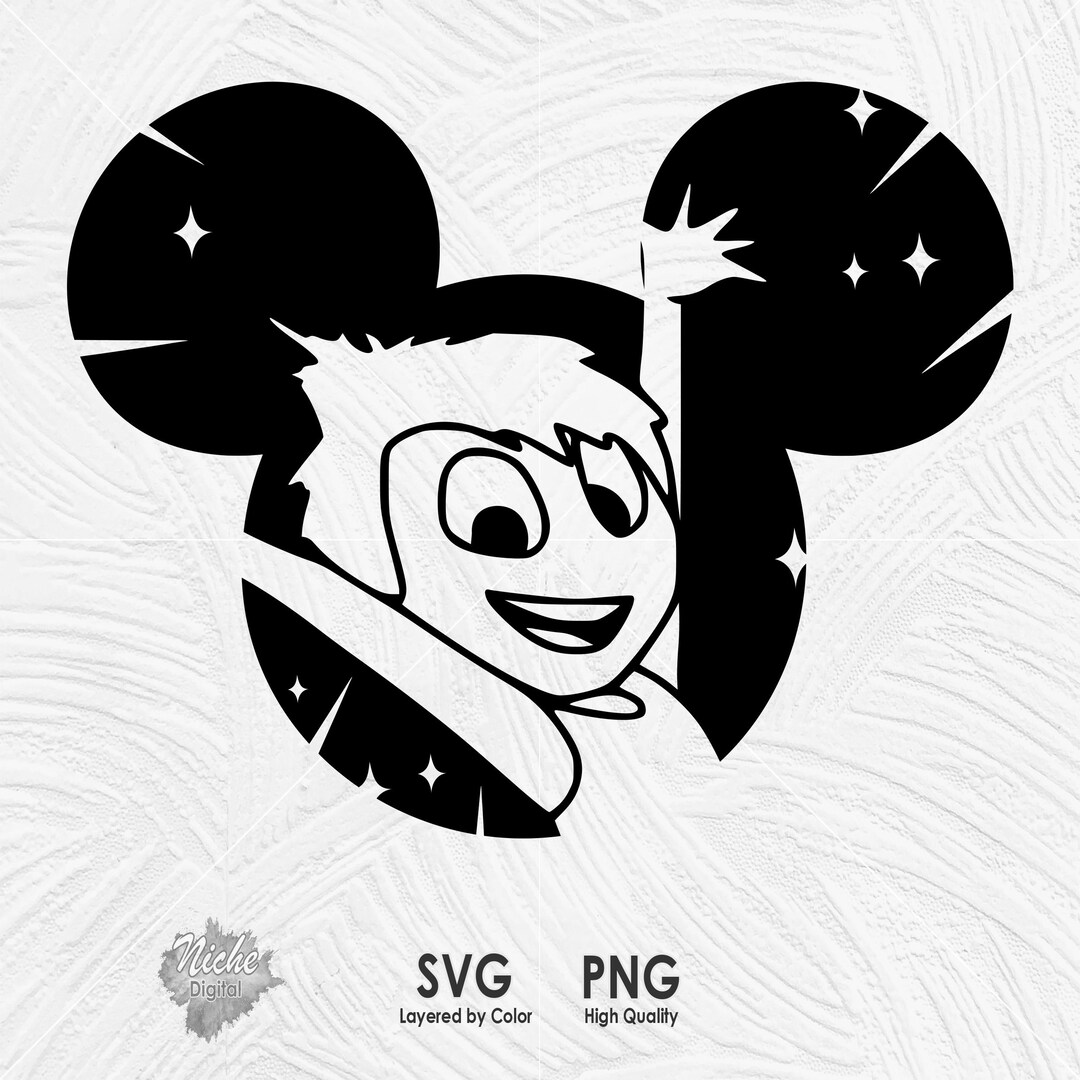 Inside Out Joy Svg, Png, Cricut, Inside Out Mouse Ears Svg, Instant ...