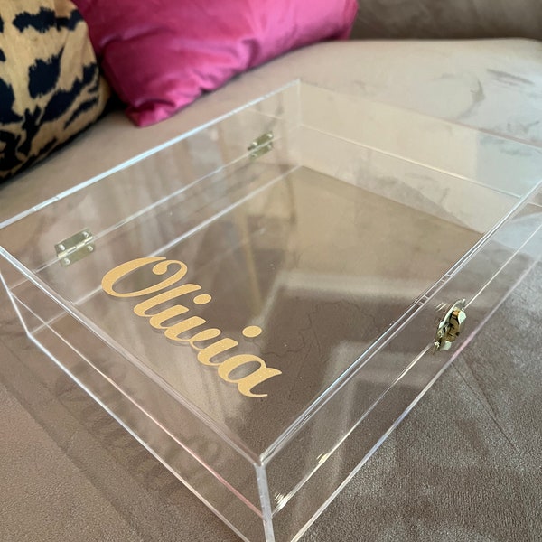 Acrylic Box - Etsy