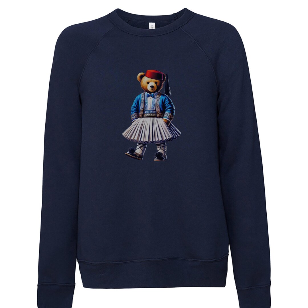 Greek Evzone Teddy Bear T-shirt Cute Greek Independence Day Shirt Gifts ...