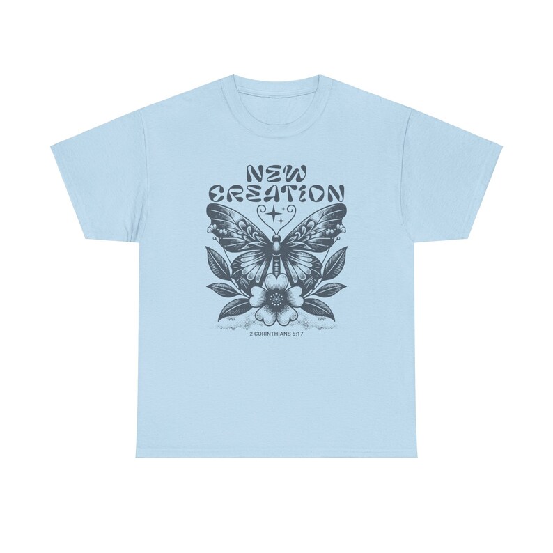 New Creation in Christ Christian Streetwear Shirt Bible Verse Shirt ...