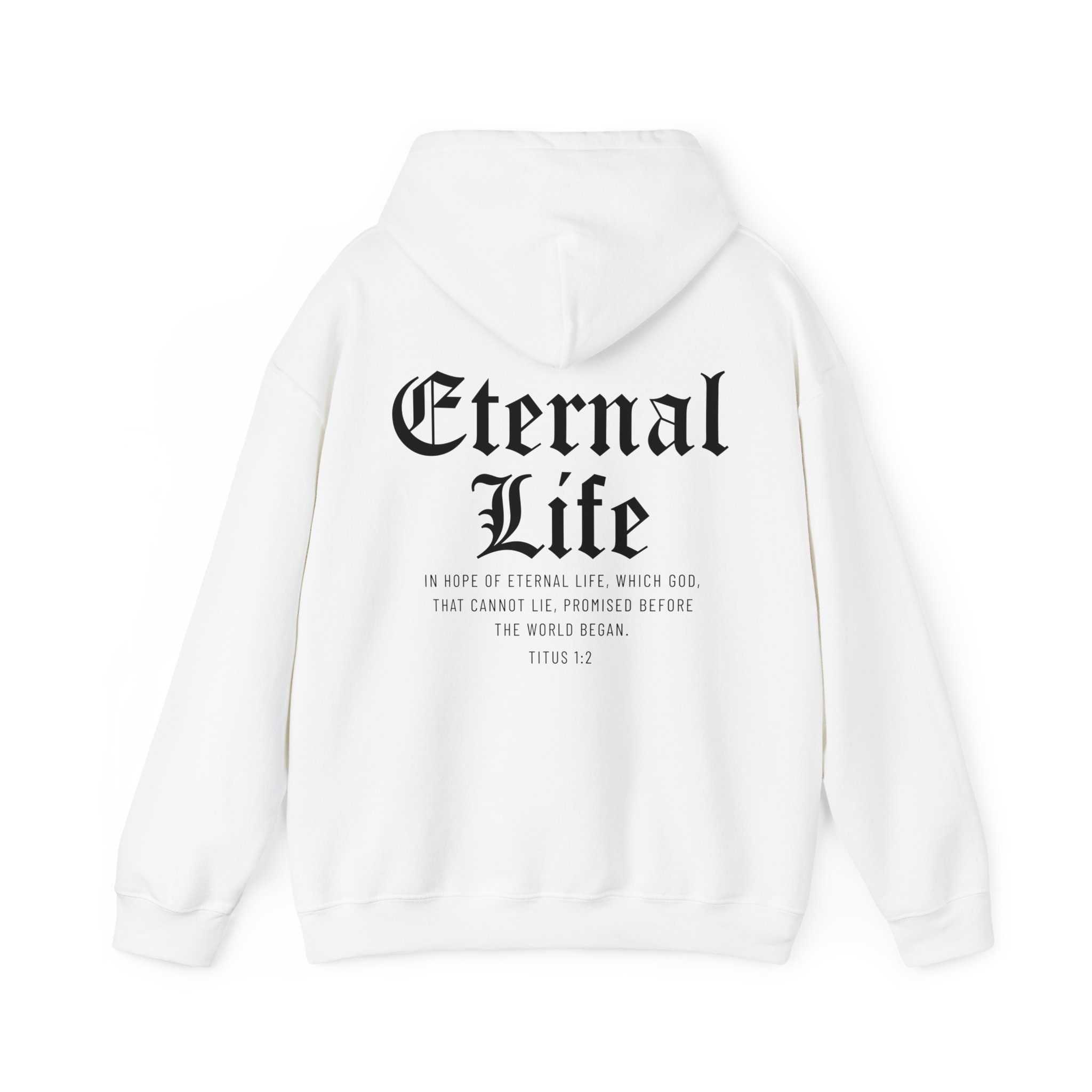 Eternal Life Titus 1:2 Christian Streetwear Aesthetic Bible Verse ...