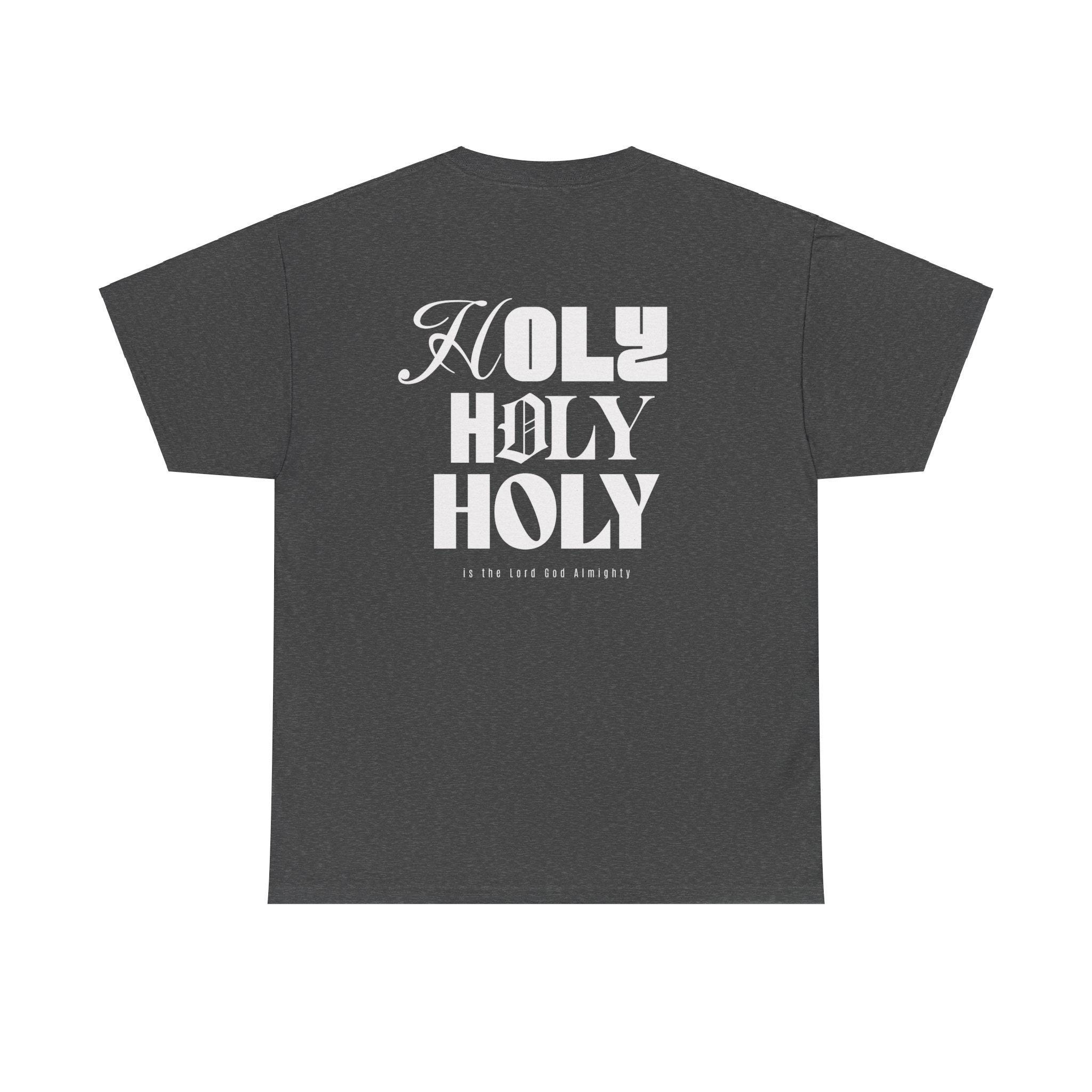 Holy Holy Holy Revelation 4:8 Christian Streetwear Shirt Bible Verse ...