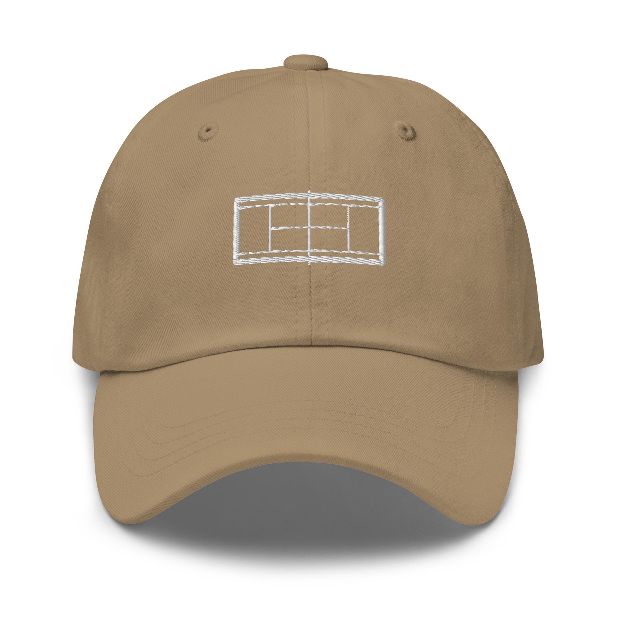 Classic Tennis Court, Tennis Hat, Embroidered Tennis Hat, Tennis Gift ...