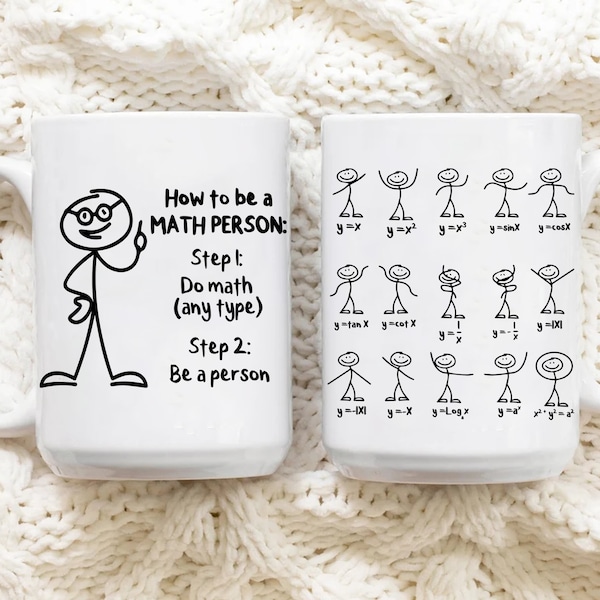Funny Math Teacher Mug - Etsy